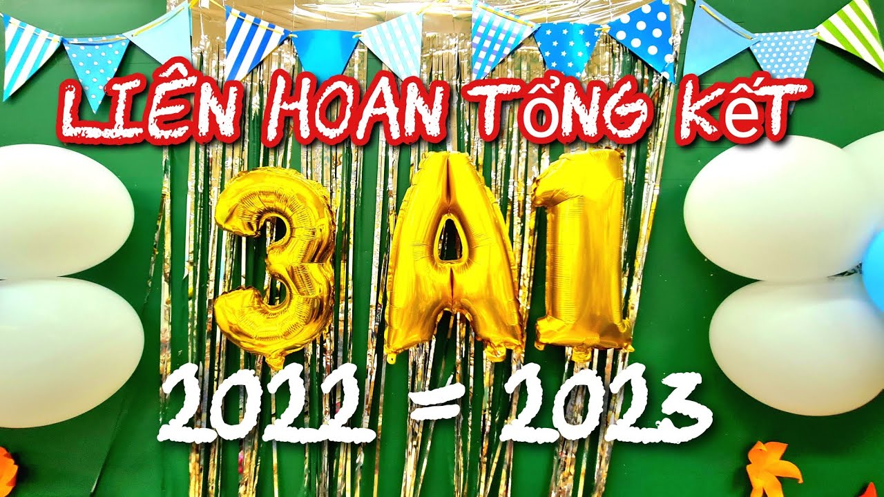 Buổi liên hoan tổng kết năm học 2022 2023 lớp 3a1 trường tiểu học Hạ ...