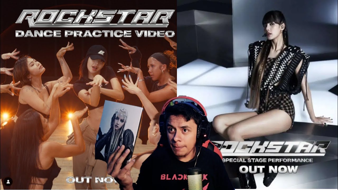 Reaccionando a "ROCKSTAR" (dance practice & performance) by Lalisa!!!!! + photobook - YouTube