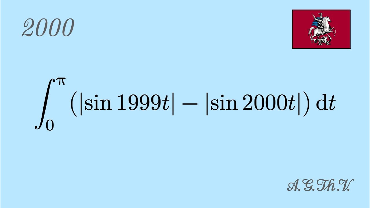 Moscow Mathematical Olympiad, 11th grade, 2000, problem 2 - YouTube