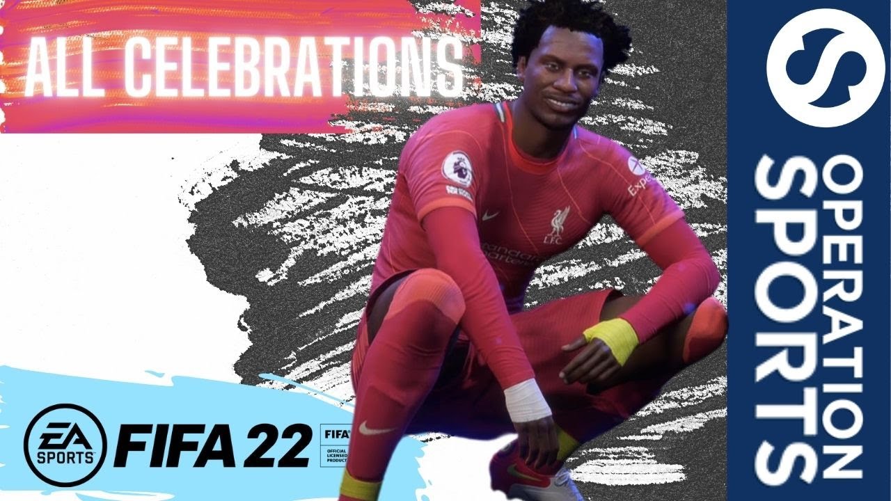 FIFA 22- All Celebrations and Animations for Create A Player - YouTube