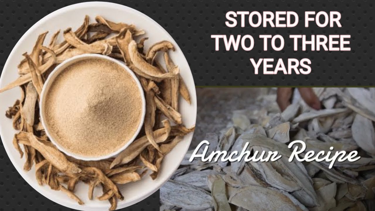 Amchur Recipe ll how to make row dry mango😎😎 - YouTube