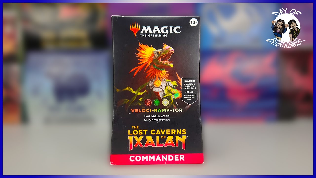 Magic The Gathering: Lost Caverns Of Ixalan Commander Deck Veloci-Ramp ...