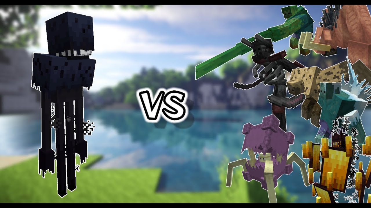 Wight VS Mutant More | Minecraft Mob Battle - YouTube