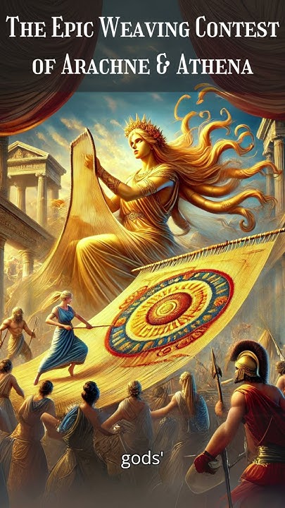 Lesser Known Greek Mythology: The Epic Weaving Contest of Arachne and ...