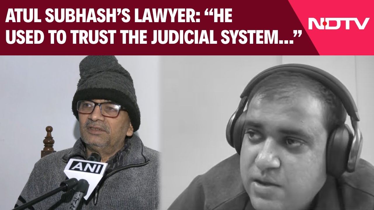 Atul Subhash’s Advocate Narrates Heartbreaking Story: “Bada Vishwas Tha ...