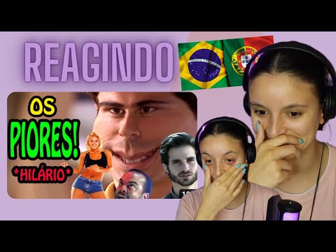 PORTUGUESA REAGINDO Ás PIORES Atuações e Atores da TV Brasileira! Hilário!