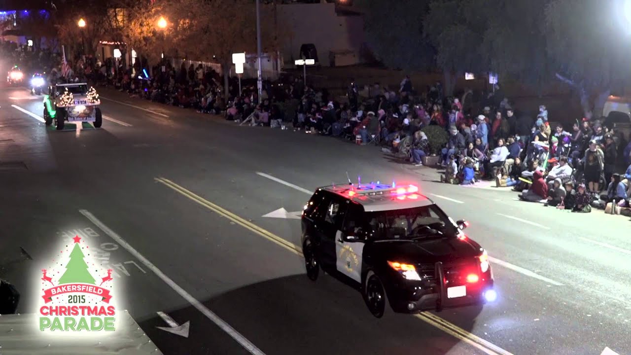 CHP - 2015 Bakersfield Christmas Parade - YouTube