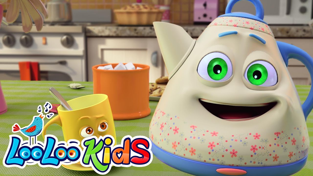 I`m a little Teapot - Song for Kids with Animals - Animal Sounds - YouTube
