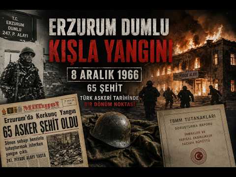 Türk Askeri Tarihinin En Acı Gecelerinden Biri | Erzurum Dumlu Yangını