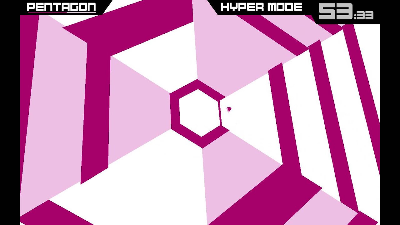 Super Hexagon - Hyper Hexagoner (Hardestest) 85:05 - YouTube