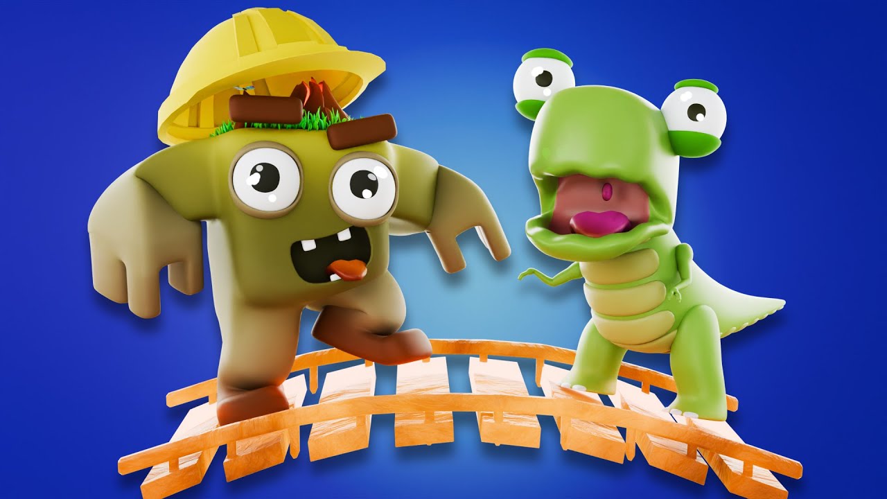 Let's Build a Bridge! | Vavaloo Kids Songs - YouTube