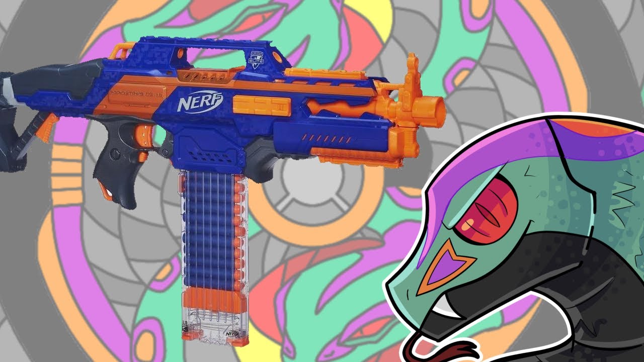 The Nerf Rapidstrike is a timeless masterpiece - YouTube