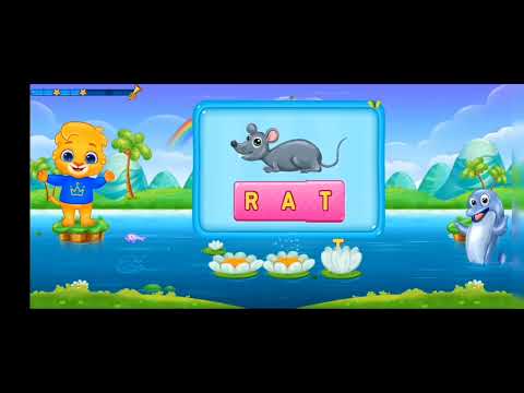 learns alphabets with KidsFunTV - YouTube