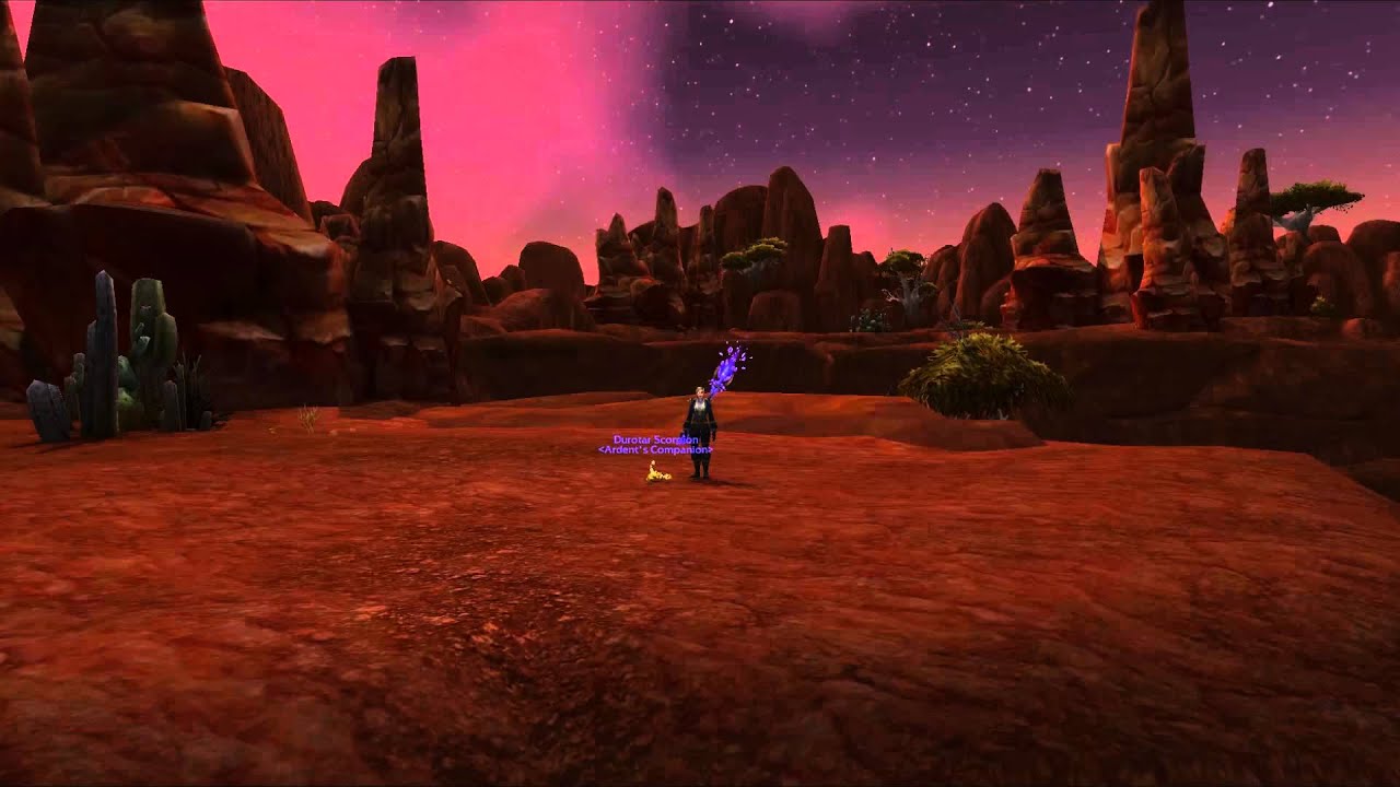 Durotar Scorpion - World of Warcraft WoW pet - YouTube