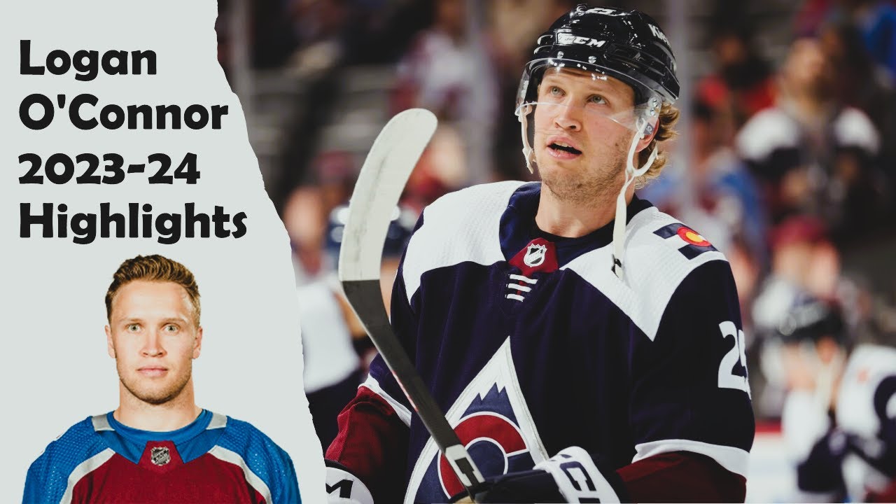 Logan O'Connor 2023-24 Highlights - YouTube