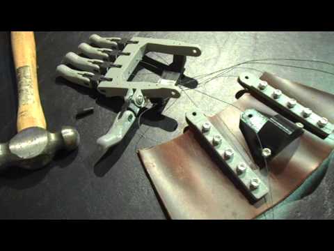 e-NABLE Talon Hand 2.0 - Tutorial Part 2 - YouTube