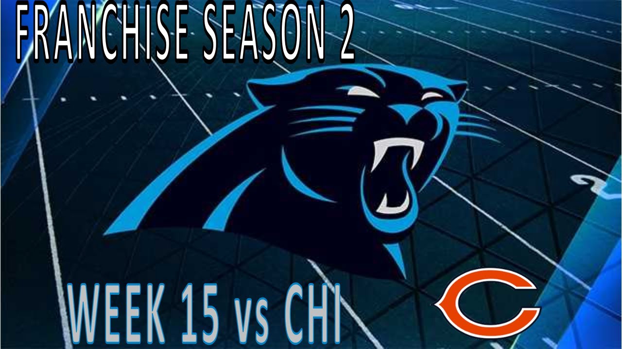 Carolina Panthers Franchise: Week 15 vs CHI | Season 2 | Madden NFL 25 ...