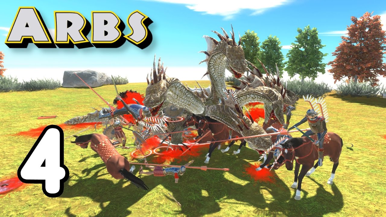 Animal Revolt Battle Simulator (ARBS) - 4 - "Kill the Hydra!" - YouTube