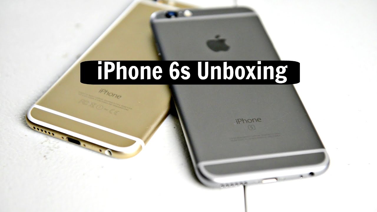 iPhone 6s First Impressions/Unboxing - YouTube