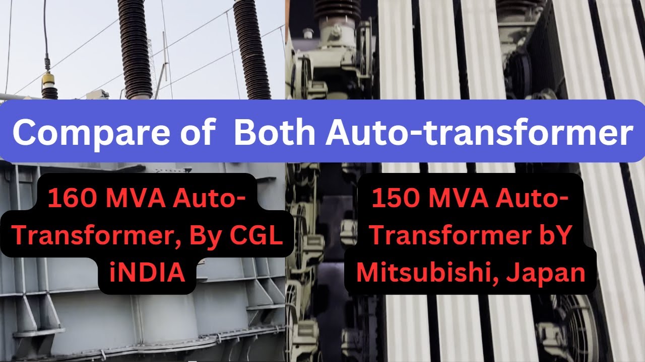 How the 150 MVA Transformer by Mitsubishi, JAPAN Compares to the 160MVA ...