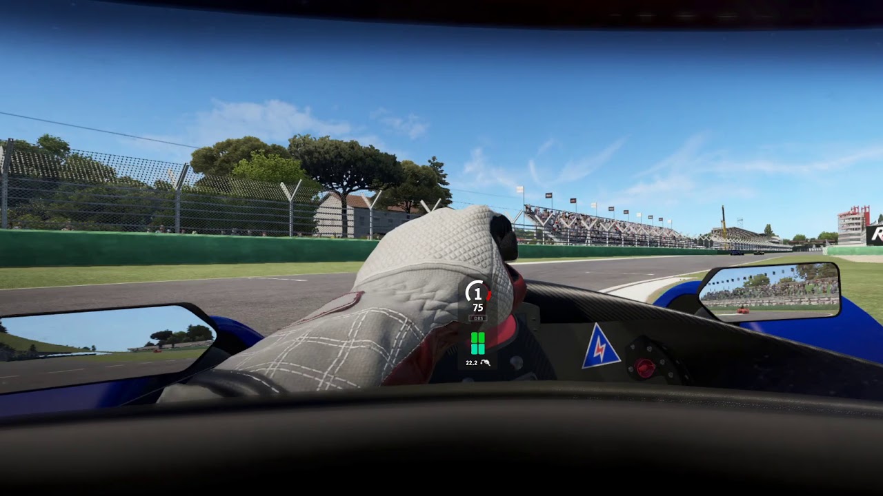 AMS2 Roco 001 Helmet Cam - YouTube