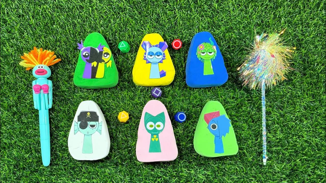 GUESS which sprunki character will come out of the cubes Pt. 9 | Paper ...