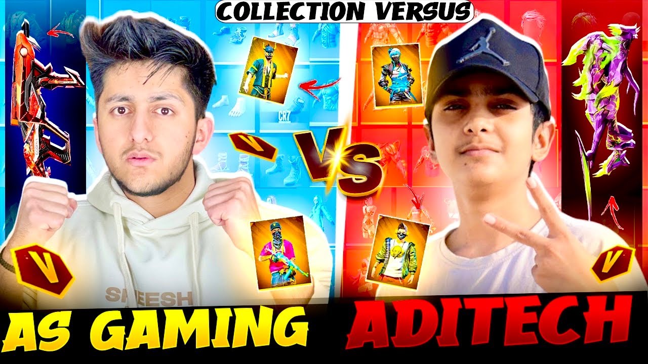 As Gaming Vs Aditech Collection War Only Rare Bundle Challenge 😍 ...