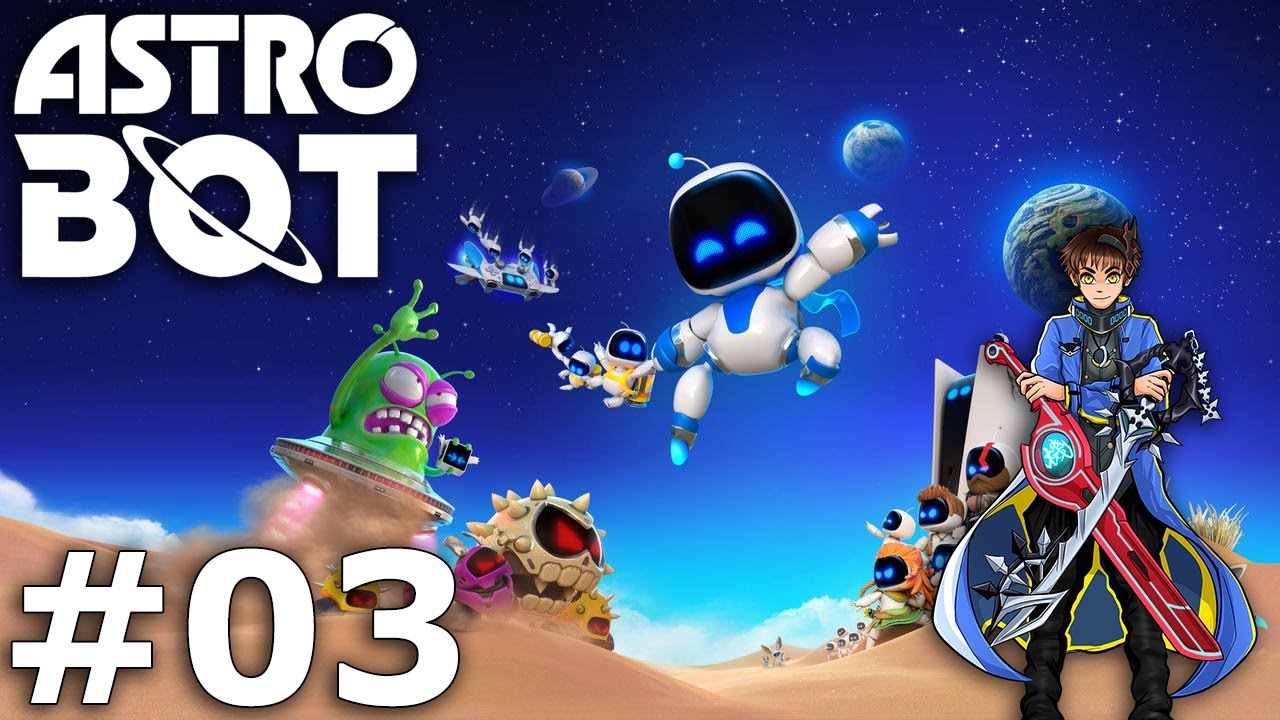 Astro Bot 100% PS5 Playthrough with Chaos Part 3: My Dear Armadillo ...