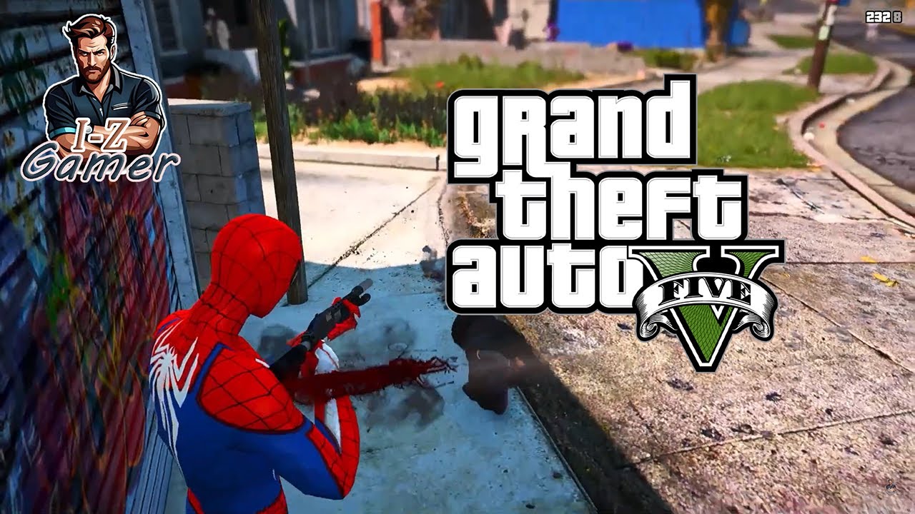 GTA 5 Marvel Crossover: Spiderman's Wild Adventure - YouTube