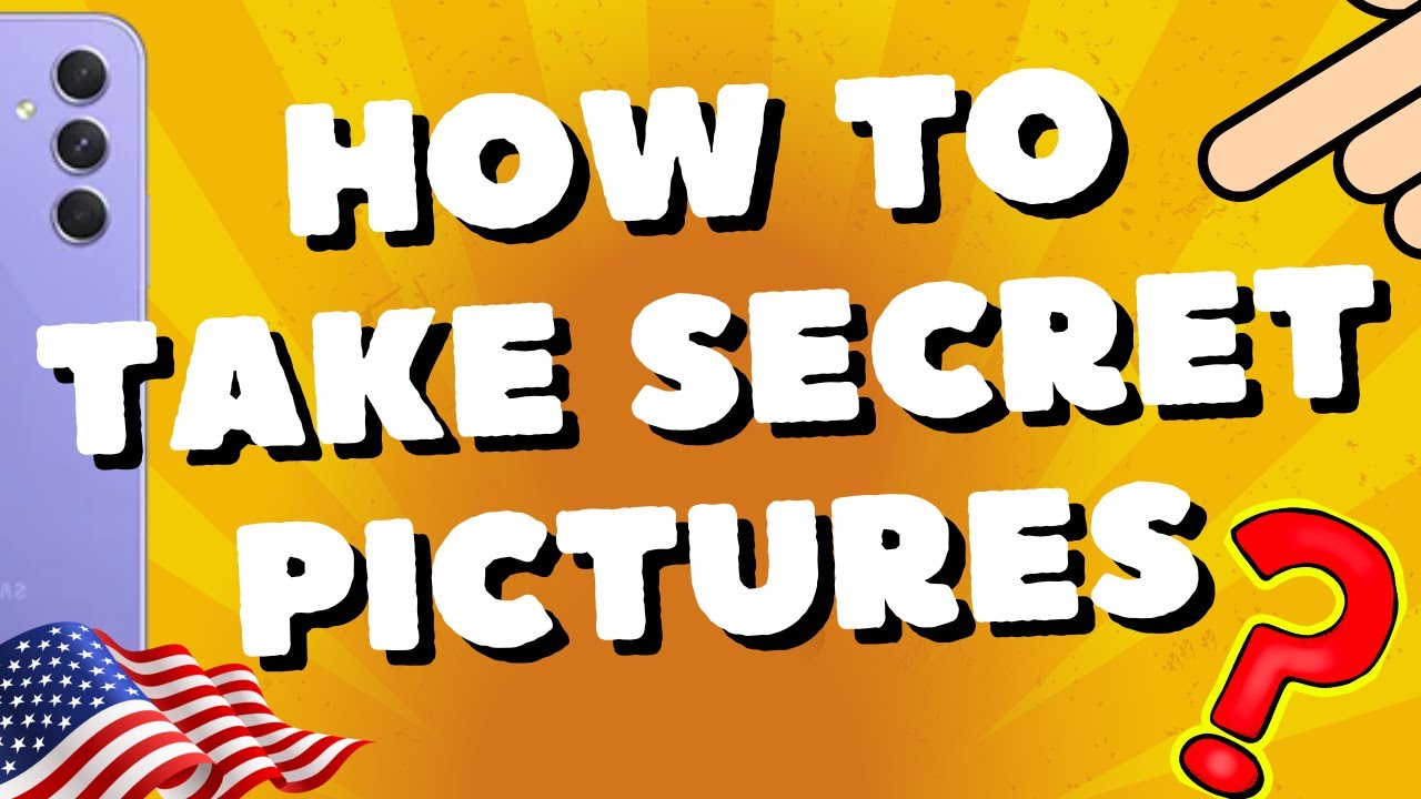 how to take secret pictures with Samsung A54 5G, A53, A73, S23 Ultra ...