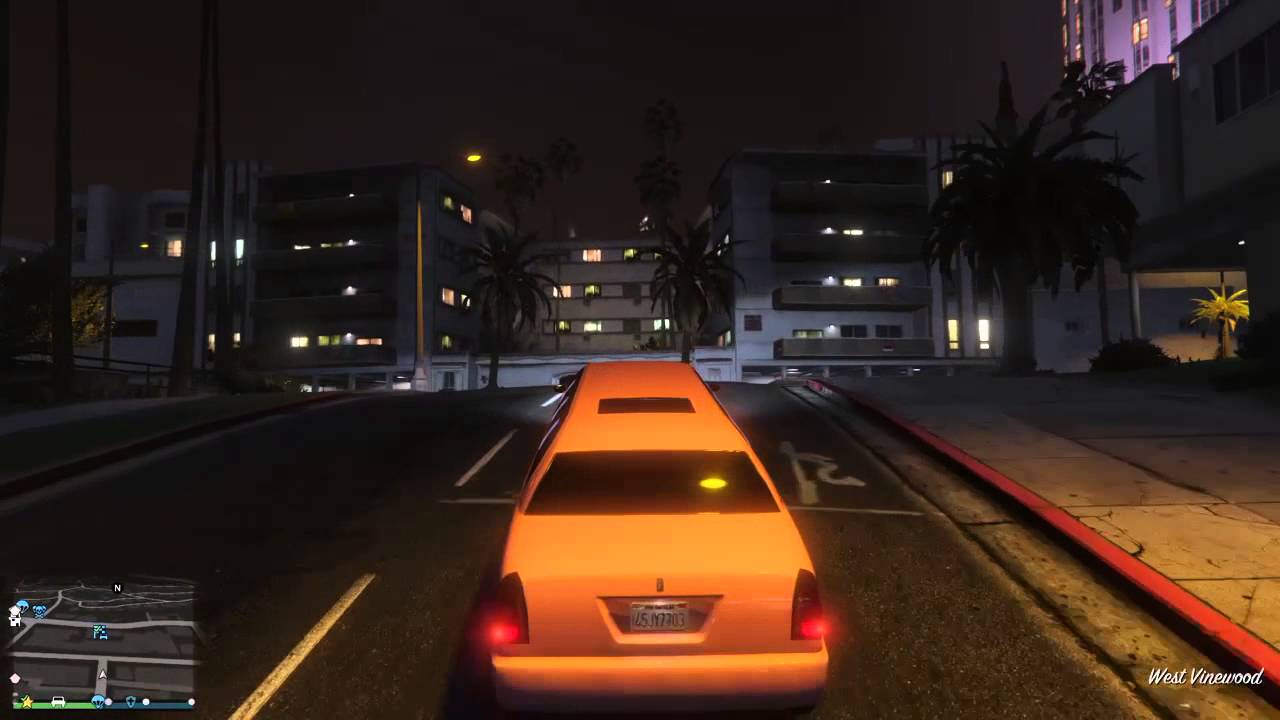 Pink limousine spawn! / GTA V - YouTube