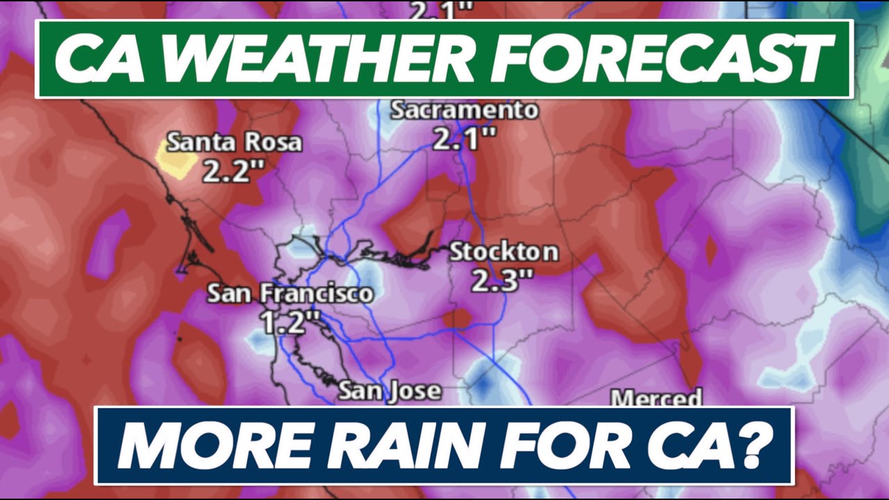 Rain On The Way - California Weather Forecast Dec 16, 2023 - YouTube