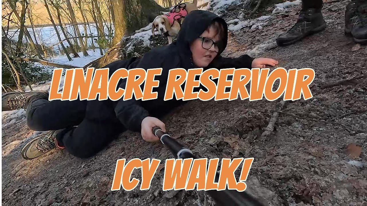 Linacre Reservoir -3C Icy Walk Peak District Severn Trent - YouTube