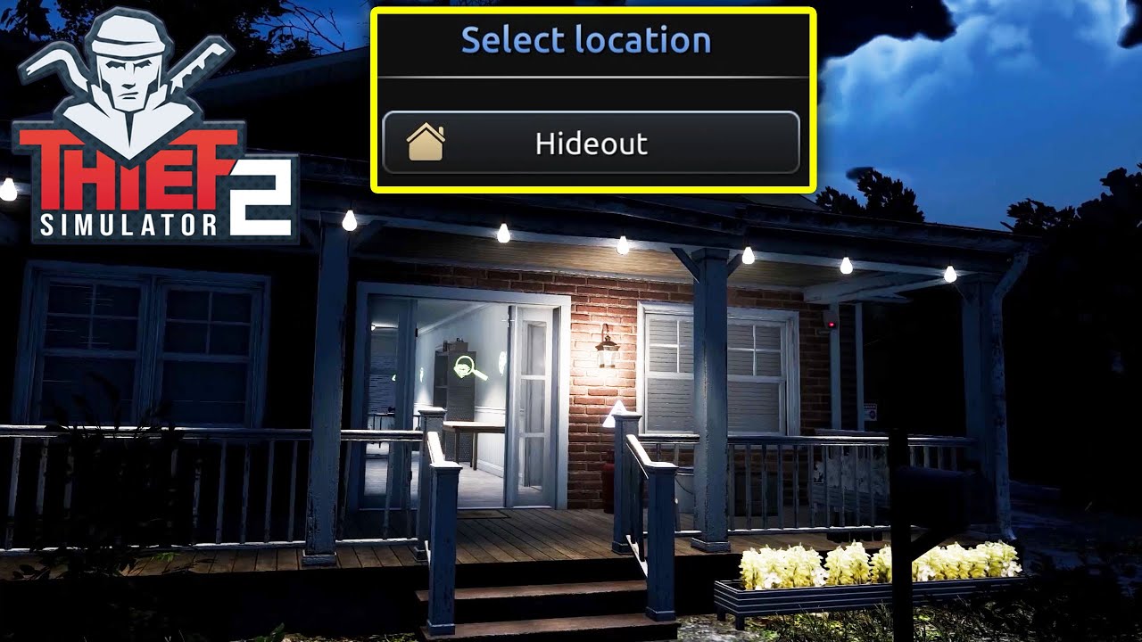 HIDEOUT LOCATION - Thief Simulator 2 - YouTube