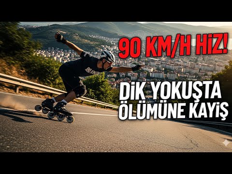 Patenlerle Dik Bayırdan İndik | Patenle 117Km/h Hız Yaptık | Sakarya Vlog Günü