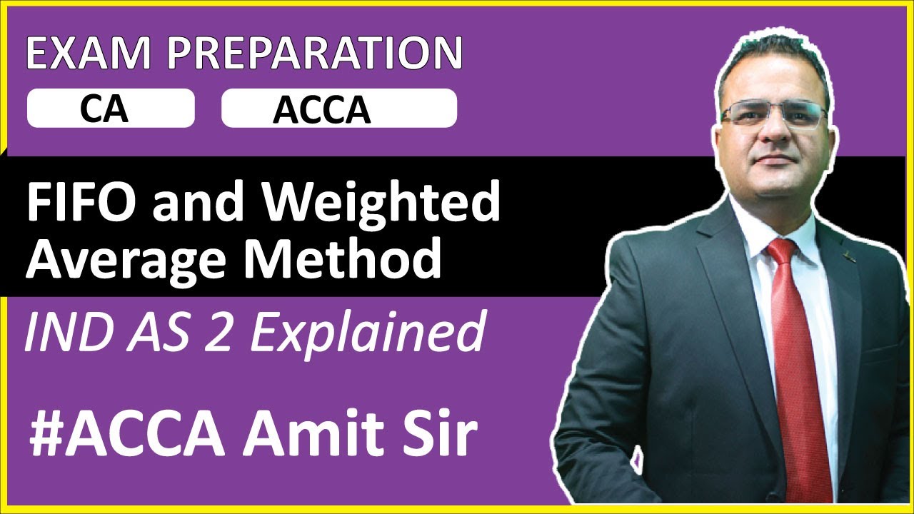 FIFO and Weighted average method - YouTube