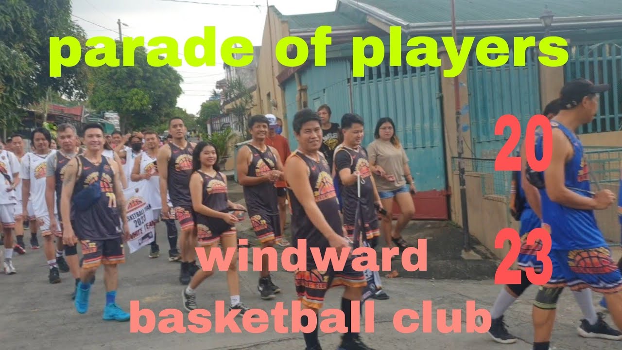 FIRST EVER PARADE OF WINDWARD BASKETBALL CLUB///ALL TEAMS - YouTube