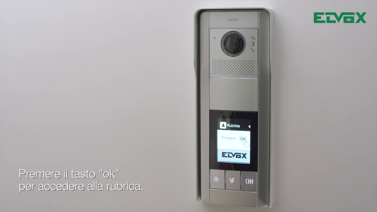 Targa Pixel Interazione con videocitofono TAB Free by Vimar - YouTube