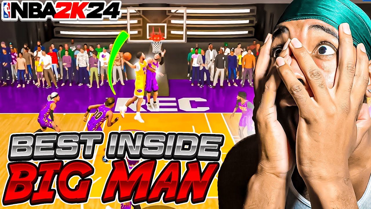 THE BEST INSIDE CENTER BUILD FOR REC/ PRO AM AND PARK!! NBA 2K24 - YouTube