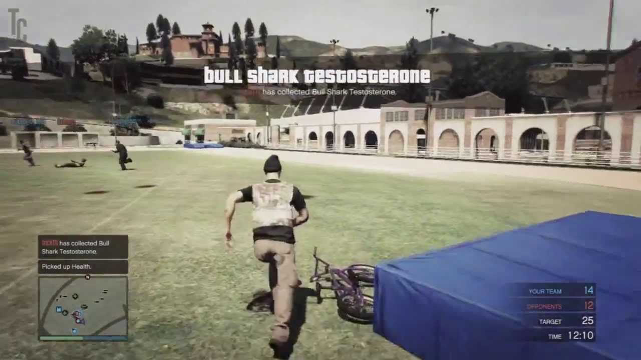 GTA 5 - MELEE ONLY TEAM DEATHMATCH MADNESS (GTA Online) [HD] - YouTube