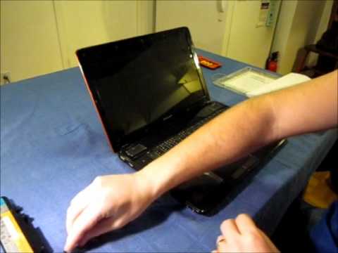 Laptop screen replacement / How to replace laptop screen [Lenovo Ideapad Y560]