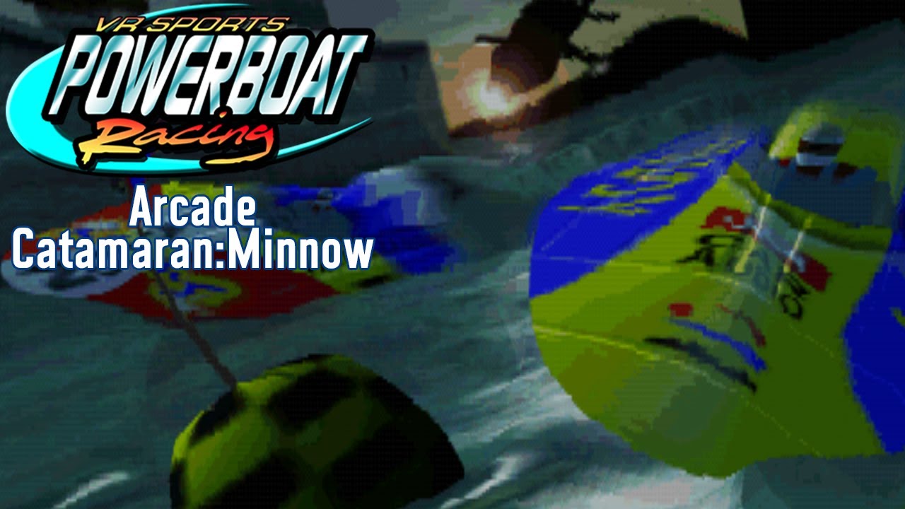 Xin Plays: VR Sports Powerboat Racing (PS1): Part 7: Arcade: Catamaran ...