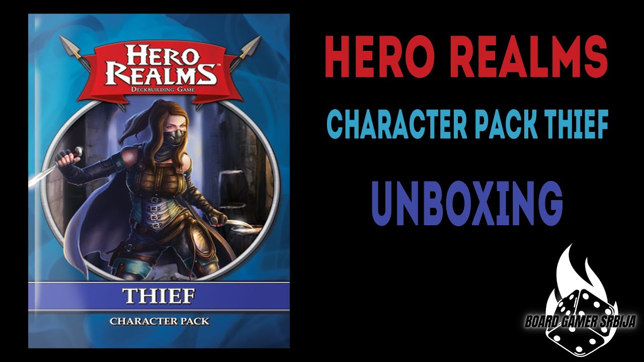 Hero Realms: Character Pack Thief - Unboxing (proširenje za Hero Realms ...