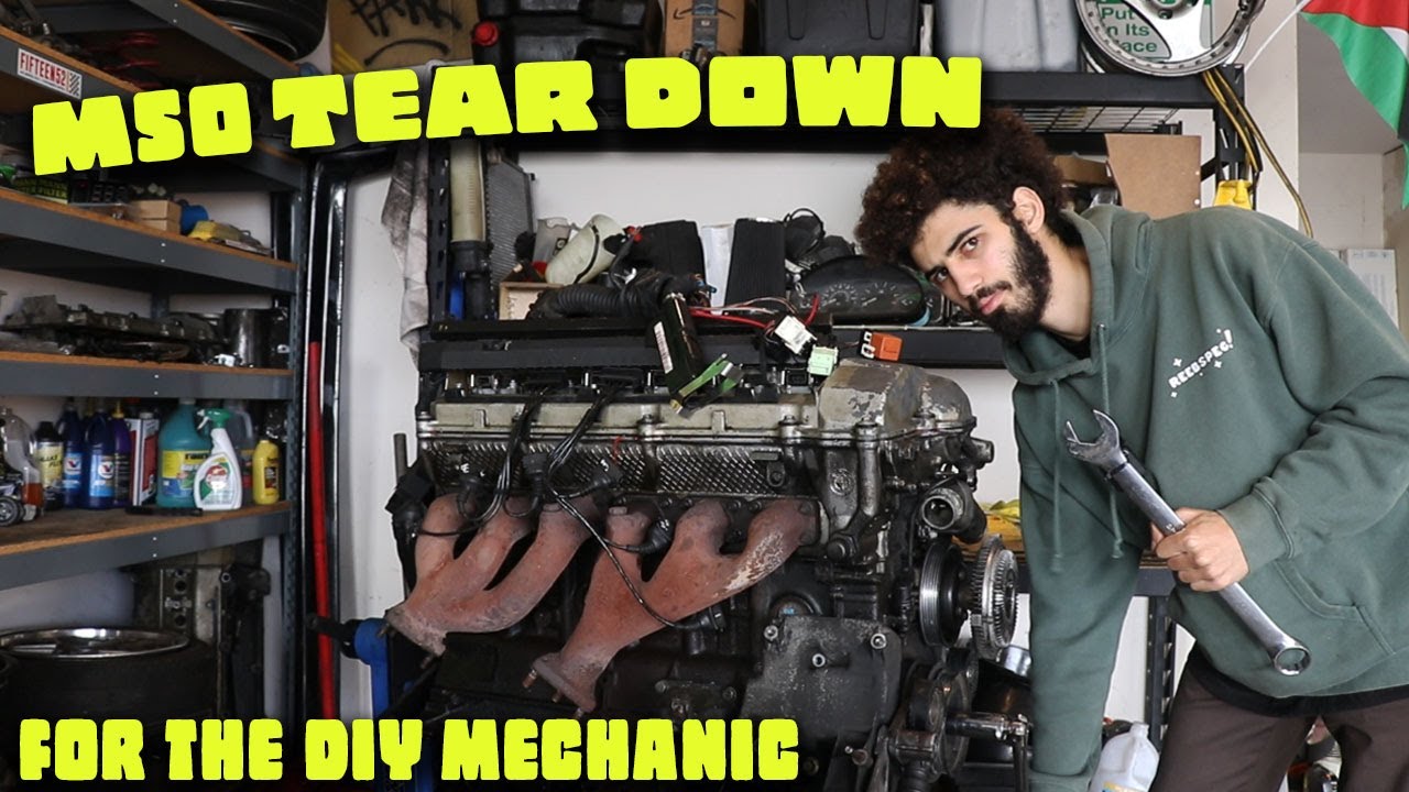 How to tear down your 90s BMW Engine - YouTube