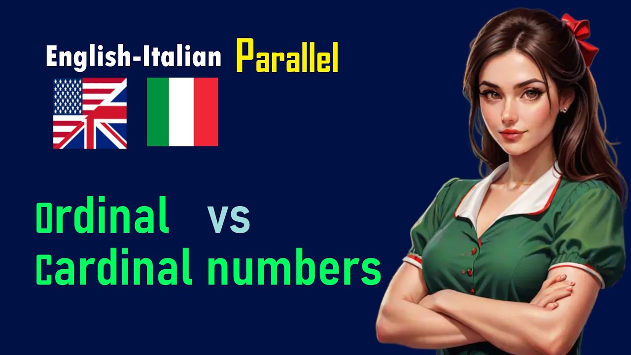 Ordinal VS Cardinal Numbers #language - YouTube