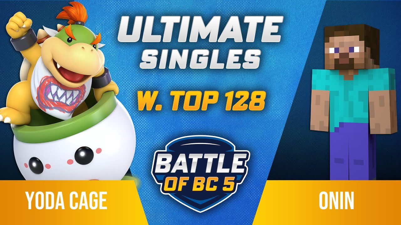 Yoda Cage (Bowser Jr.) vs Onin (Steve) - Ultimate Singles Winners Top ...