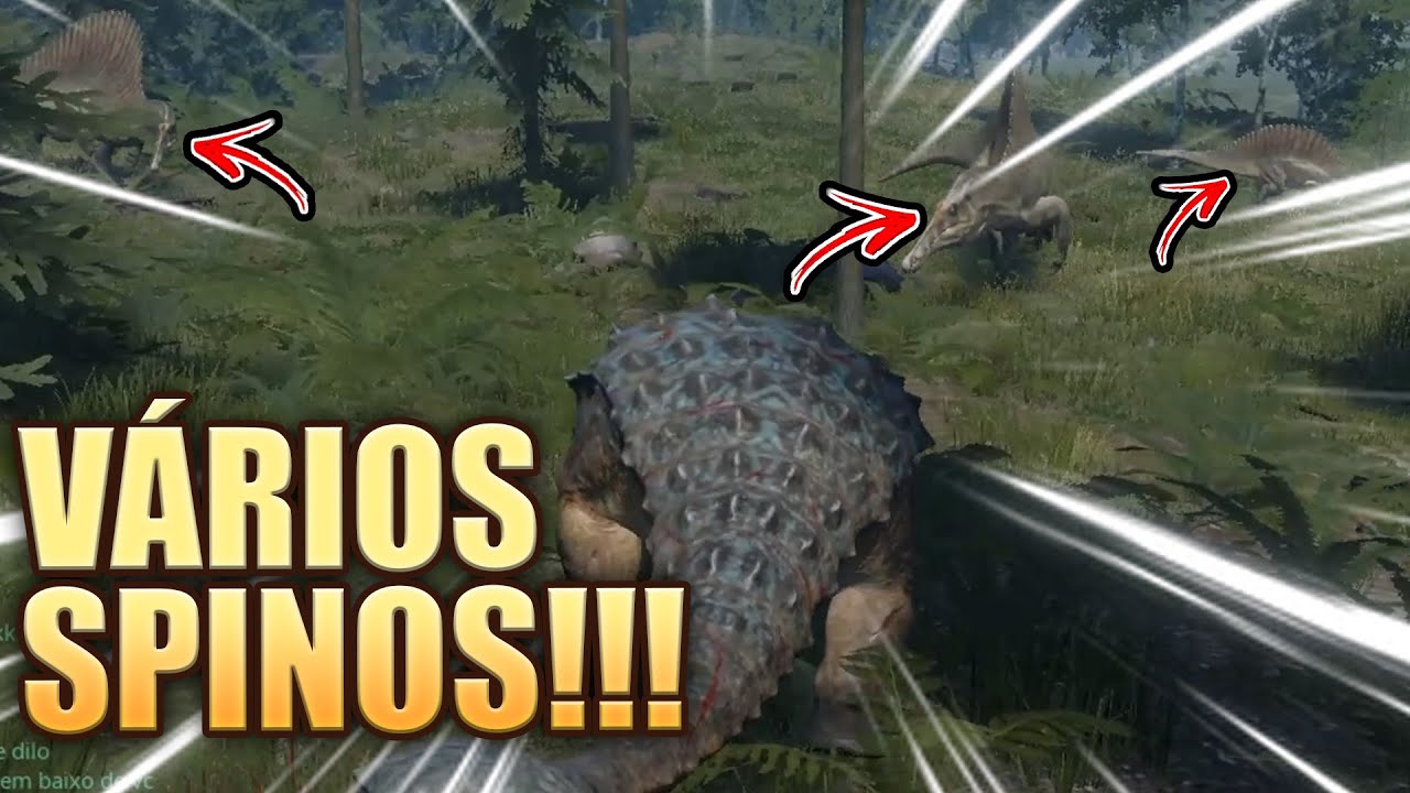Um Anky CONTRA Vários Spinos! | Curtinhas de The Isle - YouTube