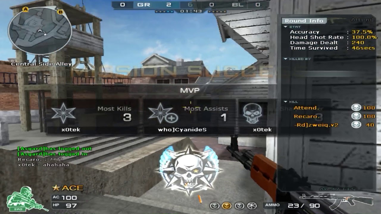 [AK47 CFS + AWM VIP]Ranked Mode + S&D Gameplay - CrossFire Stream ...