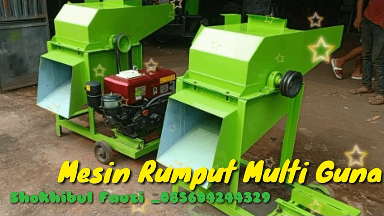 Mesin Rumput Multi Guna - YouTube