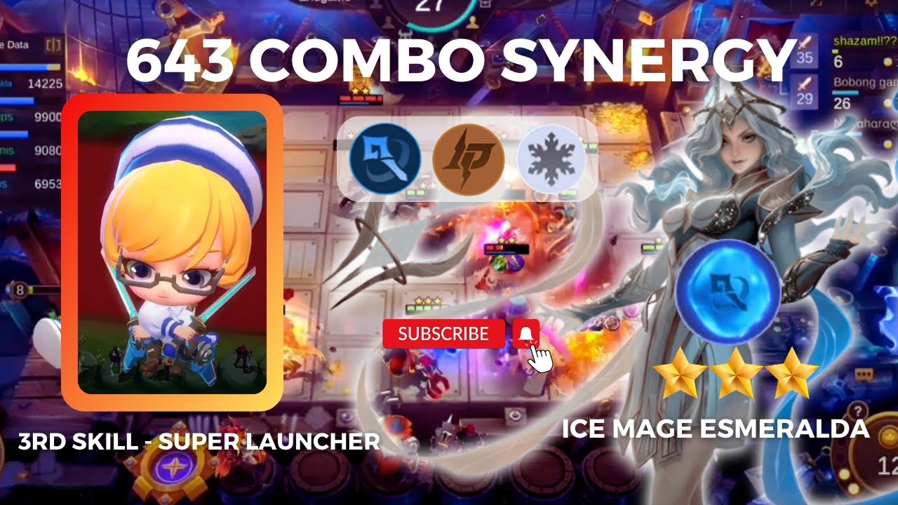 Fanny Commander 3rd Skill - Super Launcher + Esmeralda Mage High HP ...